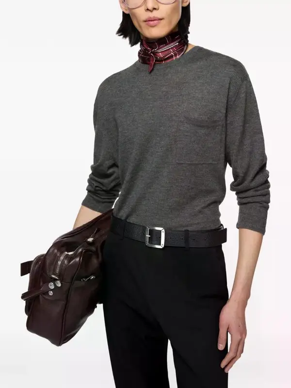 Acne Studios Cashmere Knit Sweater - Grey