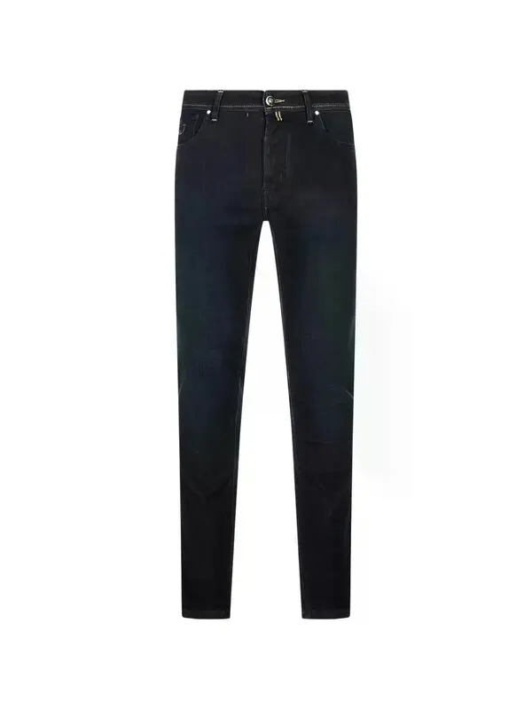 Jacob Cohen Logo-patch Slim-fit Jeans