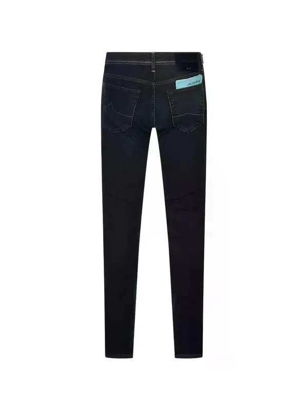 Jacob Cohen Logo-patch Slim-fit Jeans