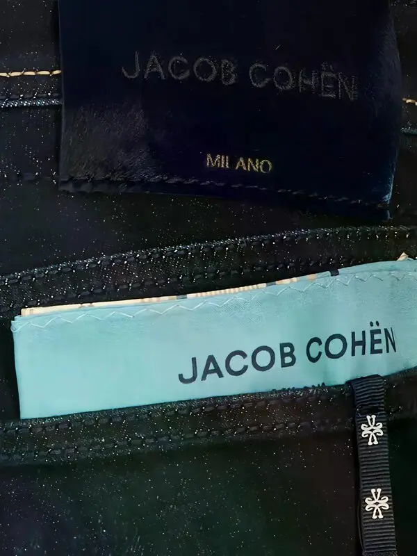 Jacob Cohen Logo-patch Slim-fit Jeans