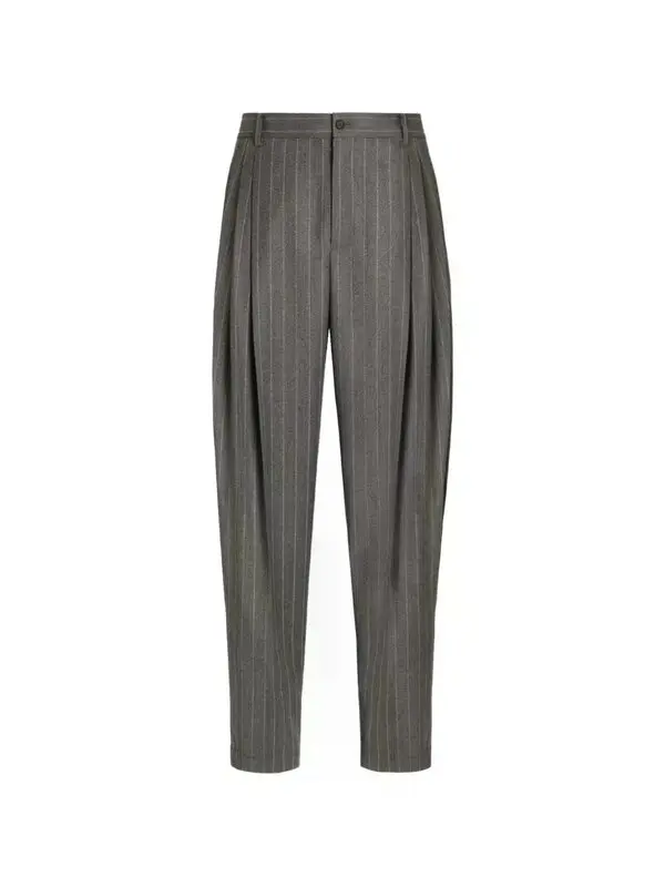 Dolce & Gabbana Pinstripe Virgin-wool Trousers