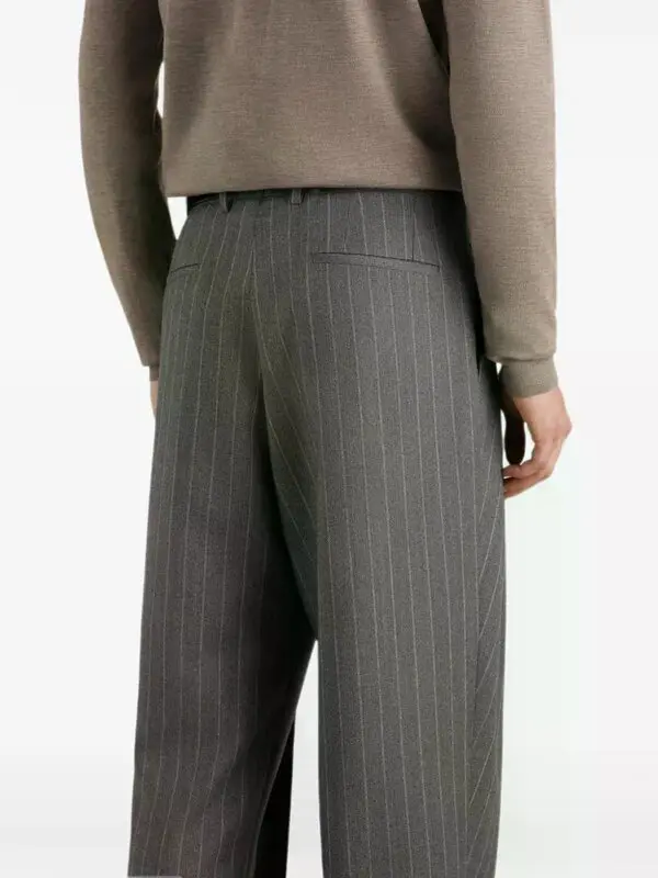 Dolce & Gabbana Pinstripe Virgin-wool Trousers