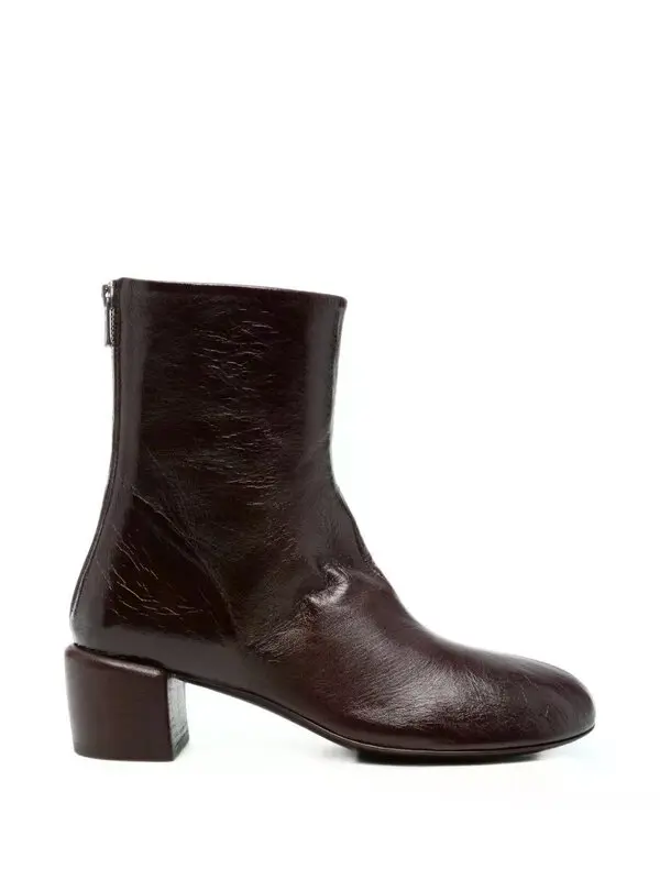 Officine Creative Flore Zip-up Leather Boots