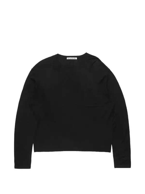 Acne Studios Cashmere Knit Sweater - Black