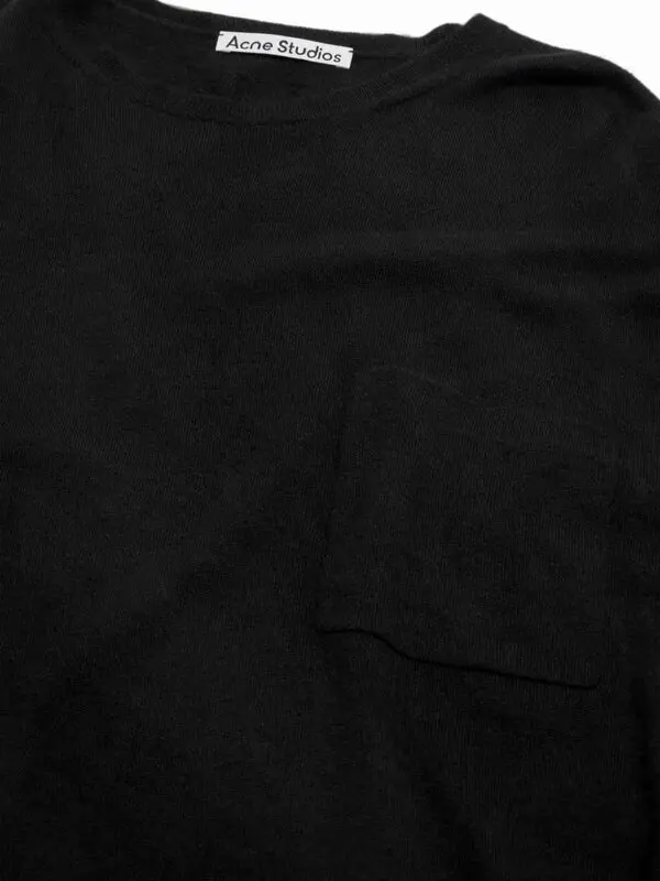 Acne Studios Cashmere Knit Sweater - Black
