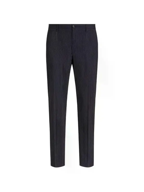 Dolce & Gabbana Wool Pinstripe Trousers
