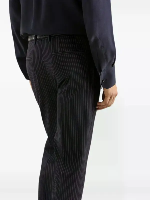 Dolce & Gabbana Wool Pinstripe Trousers