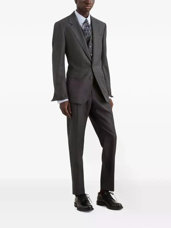 Dolce & Gabbana Pinstripe Wool Vest