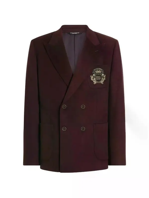 Dolce & Gabbana Portofino Double-breasted Cashmere Jacket