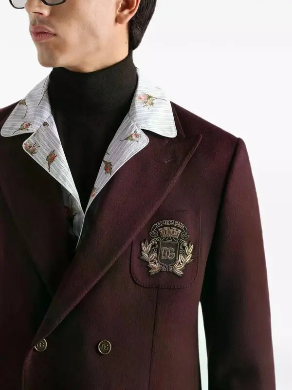 Dolce & Gabbana Portofino Double-breasted Cashmere Jacket