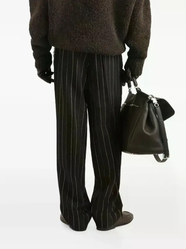 Dolce & Gabbana Virgin Wool Pinstripe Trousers