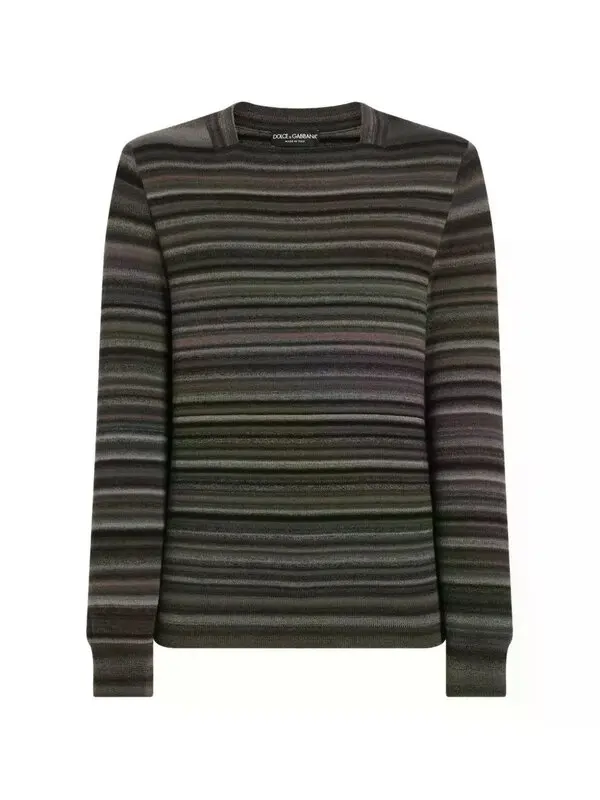 Dolce & Gabbana Striped Wool Pullover