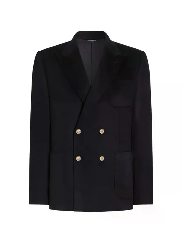 Dolce & Gabbana Portofino Double-breasted Cashmere Jacket