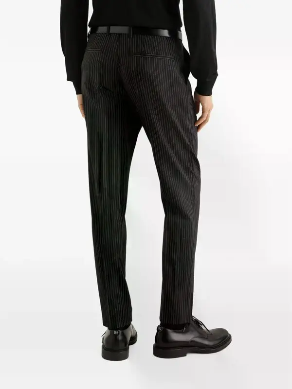 Dolce & Gabbana Wool Pinstripe Trousers