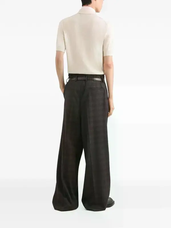 Dolce & Gabbana Glen Plaid Trousers