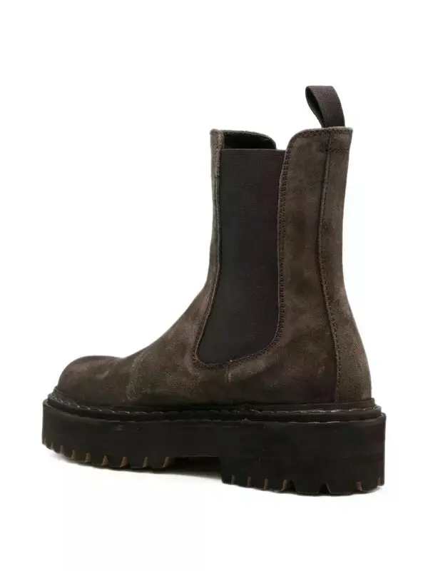 Officine Creative Blossom Suede Boots - Brown