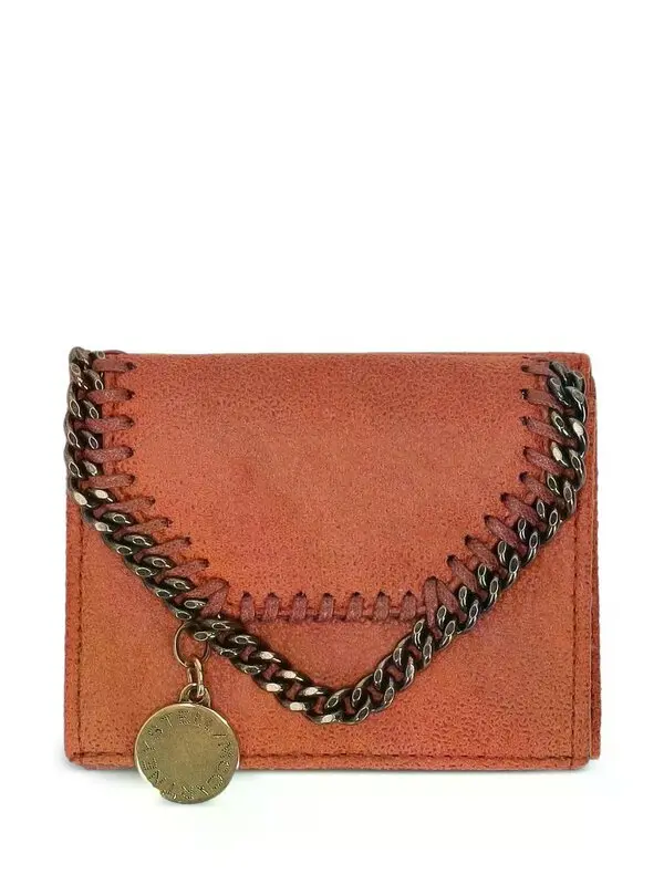Stella McCartney Falabella Trifold Wallet Eco S - Brown