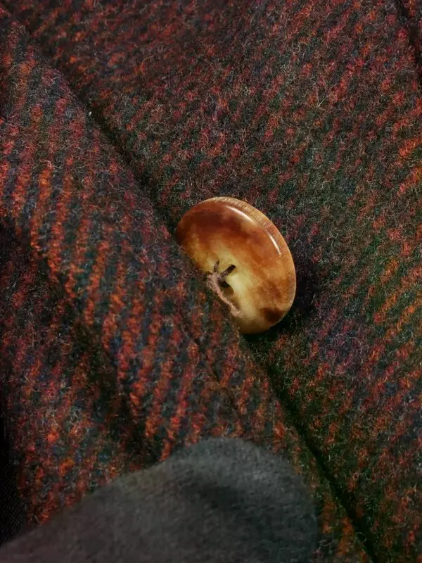 Celine 2000s Chesterfield Button-down Coat