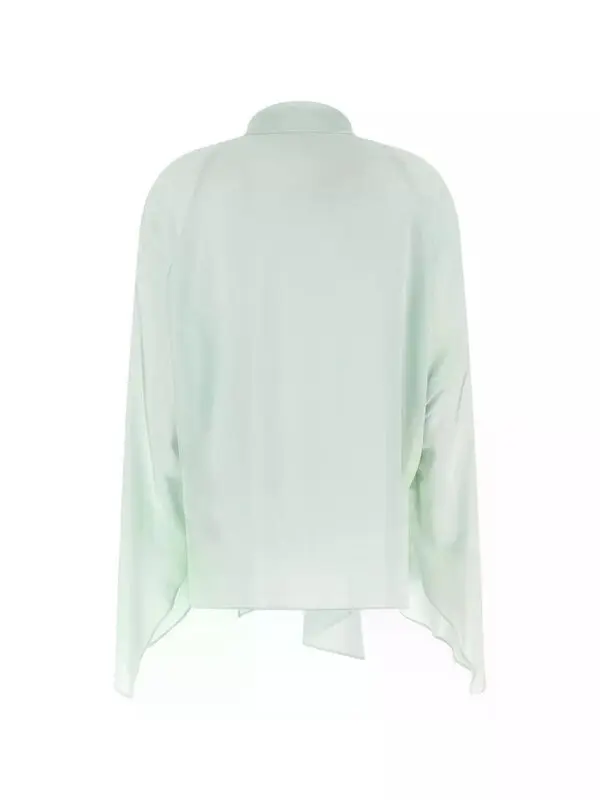 Stella McCartney Tie-neck Silk Shirt