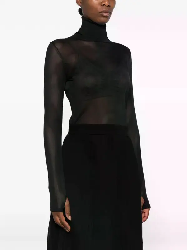 Zimmermann Fine-knit High-neck Top