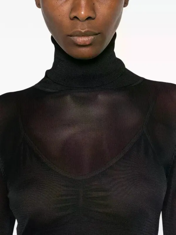 Zimmermann Fine-knit High-neck Top