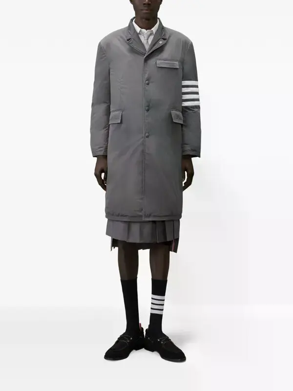 Thom Browne 4-bar Down-filled Overcoat