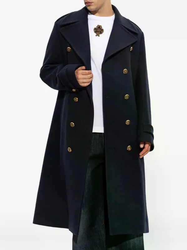 Dolce & Gabbana Double-breasted Wool Coat
