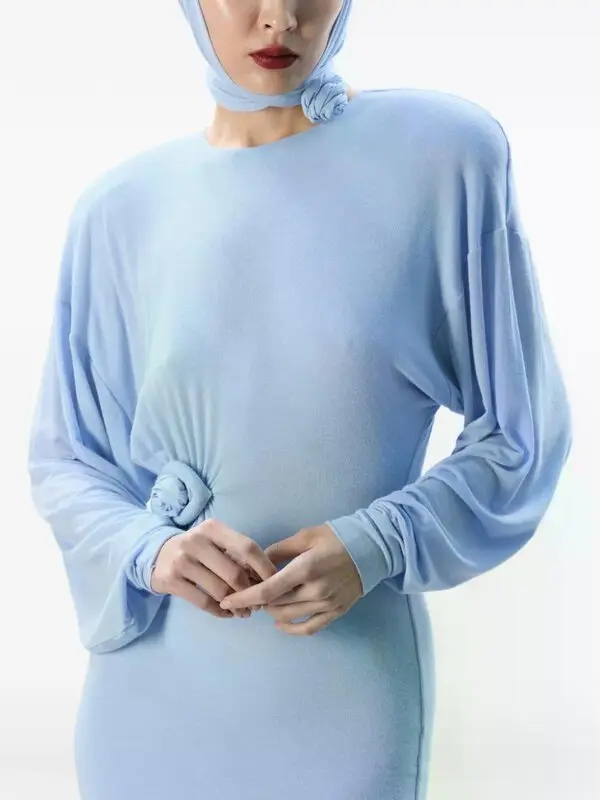 MANURI Gina Rose-detail Maxi Dress