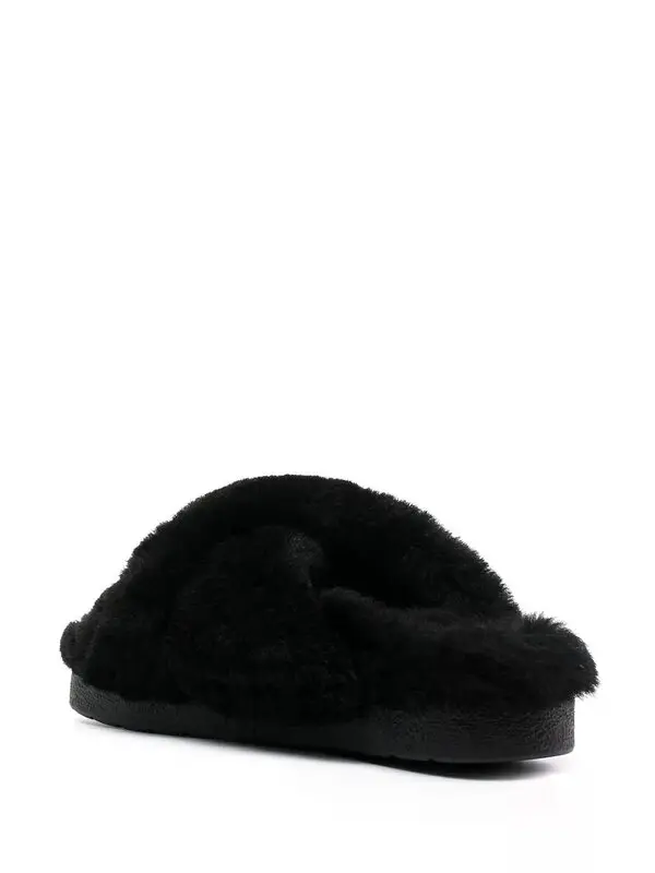 Inuikii Shearling Slip-on Sandals