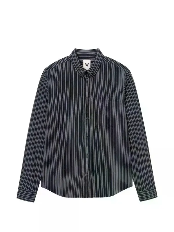 Wood Wood Striped Button-down Shirt