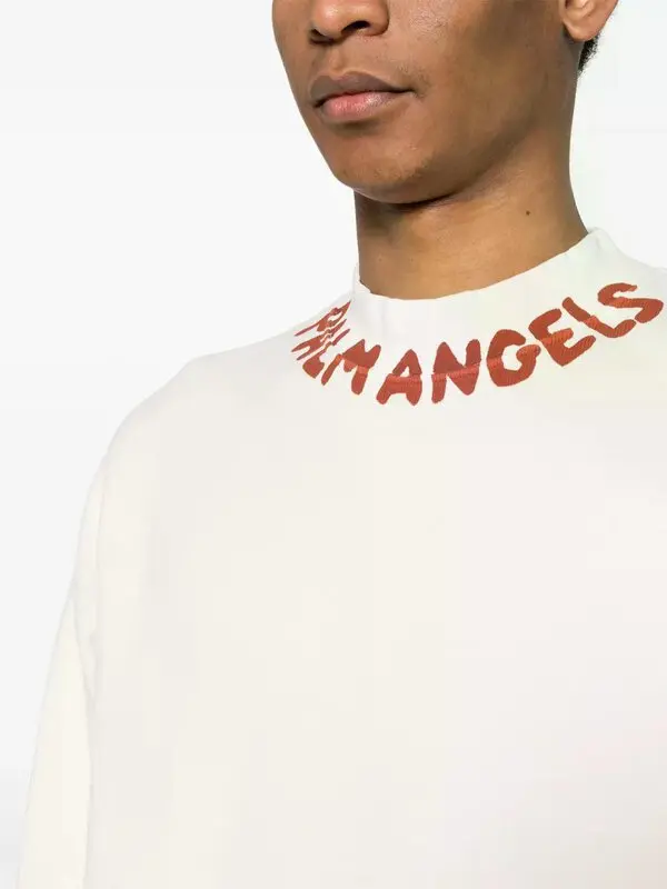 Palm Angels Logo-print Cotton Sweatshirt