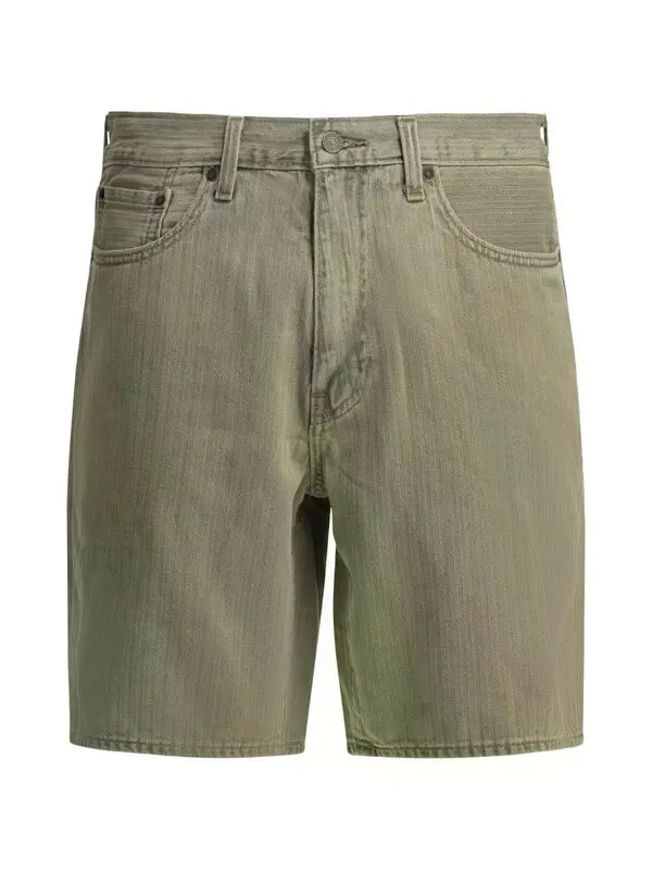 LEVI'S Stay Loose Herringbone Denim Shorts - Grey