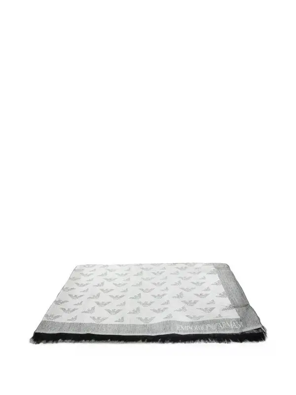 Emporio Armani Fringed Scarf