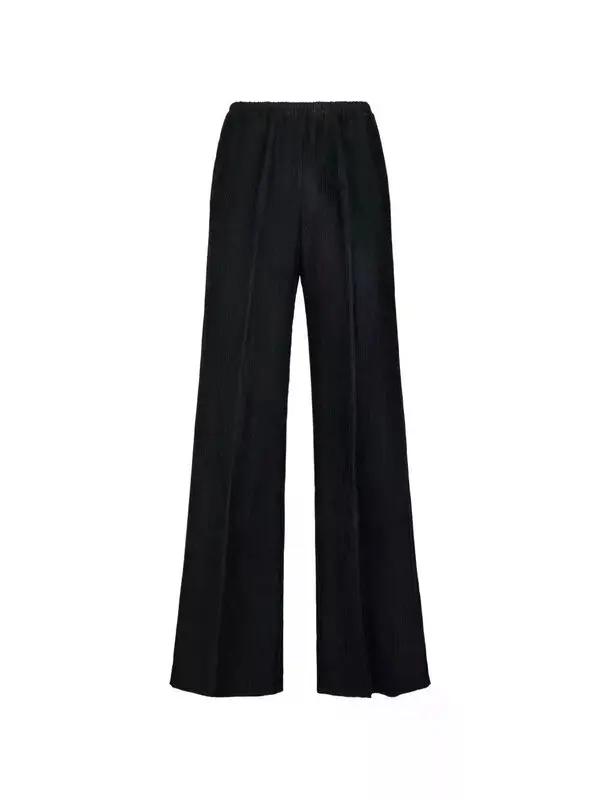 FORTE_FORTE Plissé-effect Wide-leg Trousers