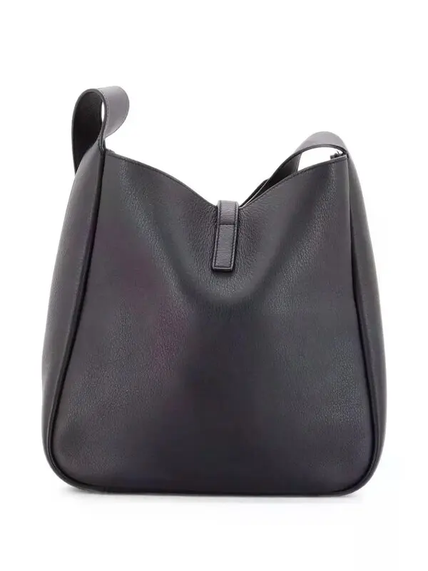 Saint Laurent Le 5 A 7 Supple Leather Small Hobo Bag