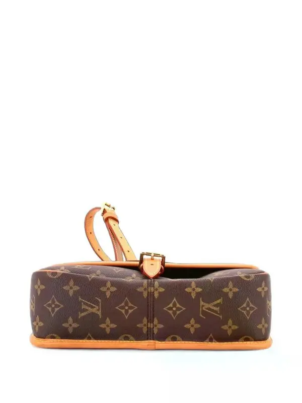 LOUIS VUITTON Sologne Handbag Monogram Canvas Crossbody Bag