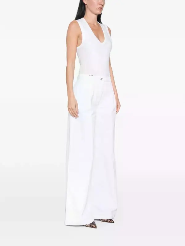 Dolce & Gabbana Pleated Wide-leg Jeans