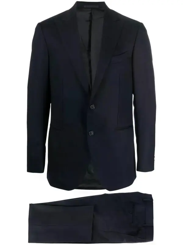 Caruso Single-breasted Wool Suit