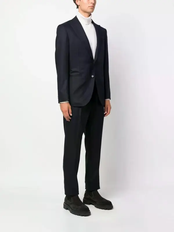 Caruso Single-breasted Wool Suit