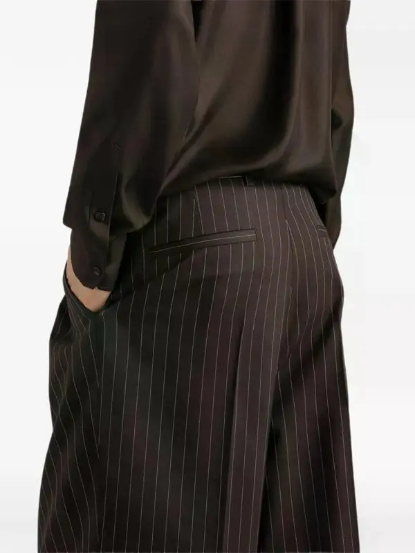 Dolce & Gabbana Pinstripe Wool Trousers