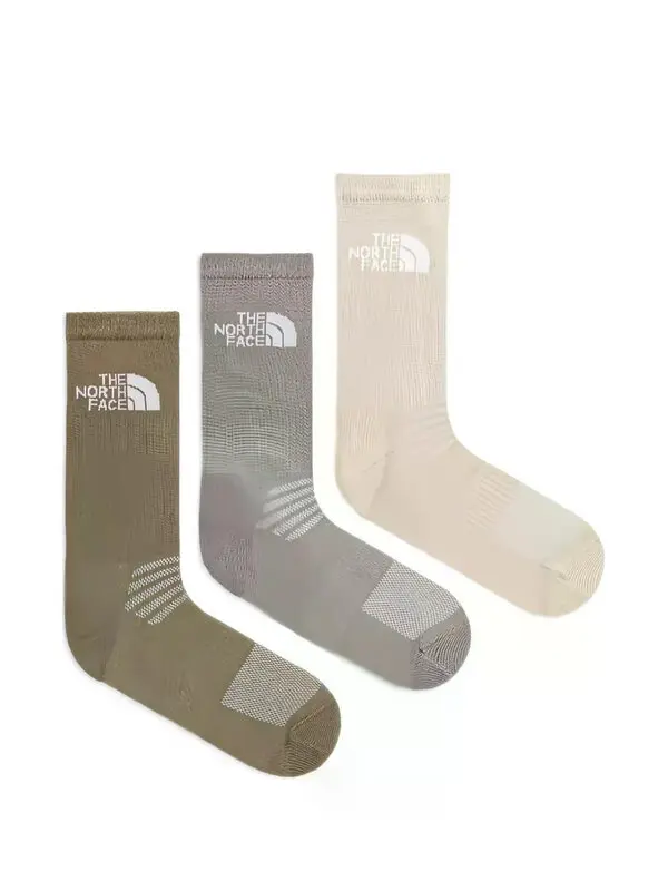 The North Face Logo Detail Socks - Brown