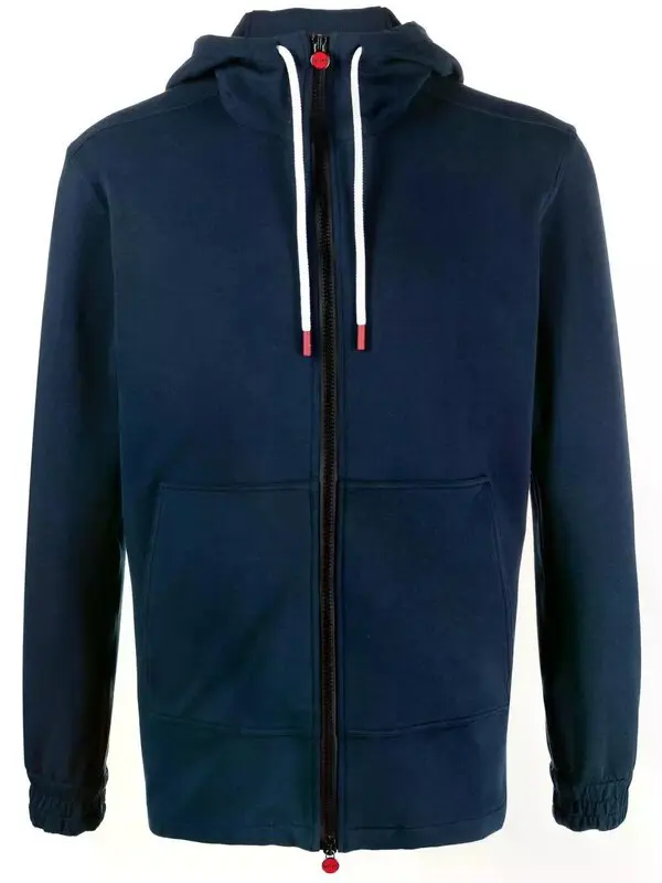 Kiton Zip-front Hoodie