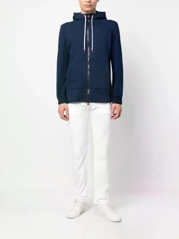Kiton Zip-front Hoodie