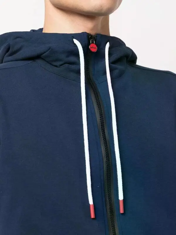 Kiton Zip-front Hoodie