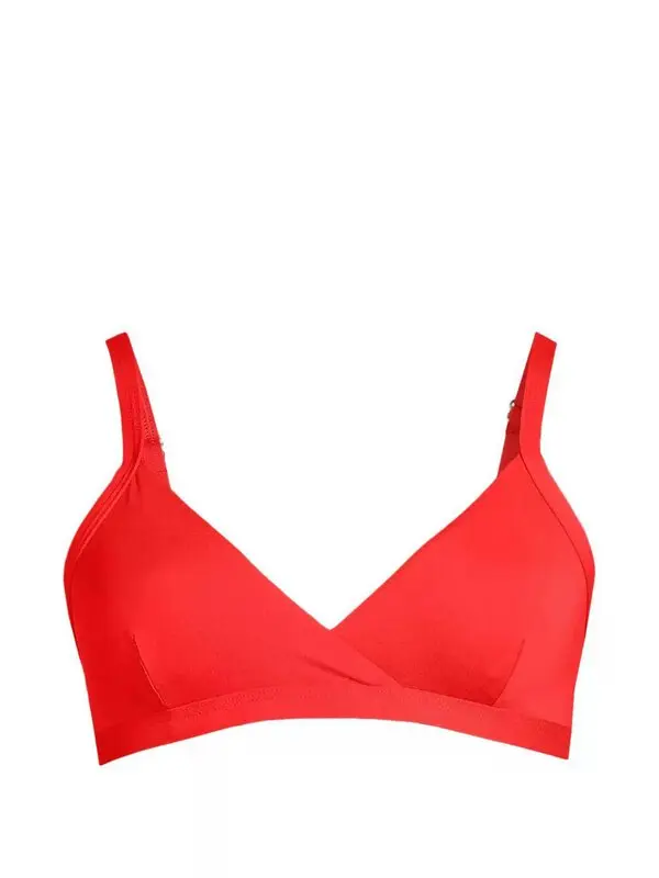 CASALL Wrap-style V-neck Bikini Top