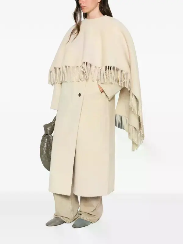 RÓHE Double-faced Fringe Coat