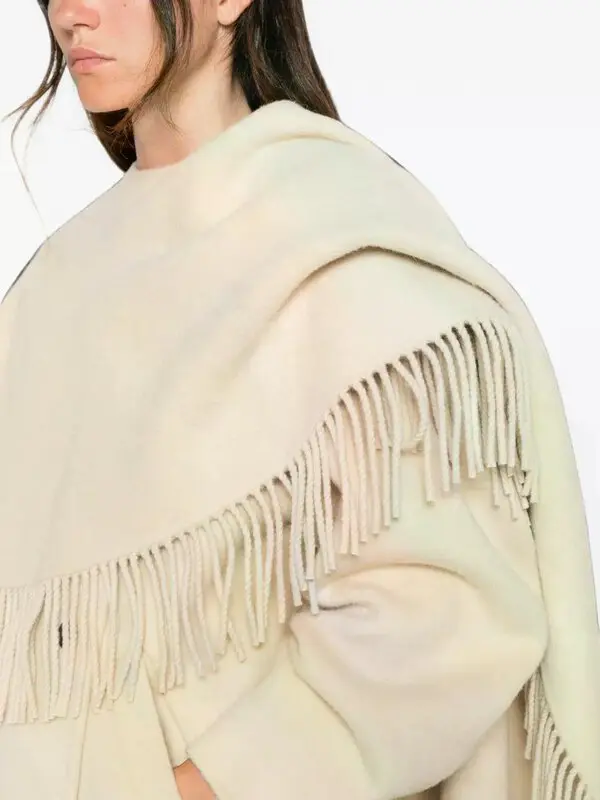RÓHE Double-faced Fringe Coat