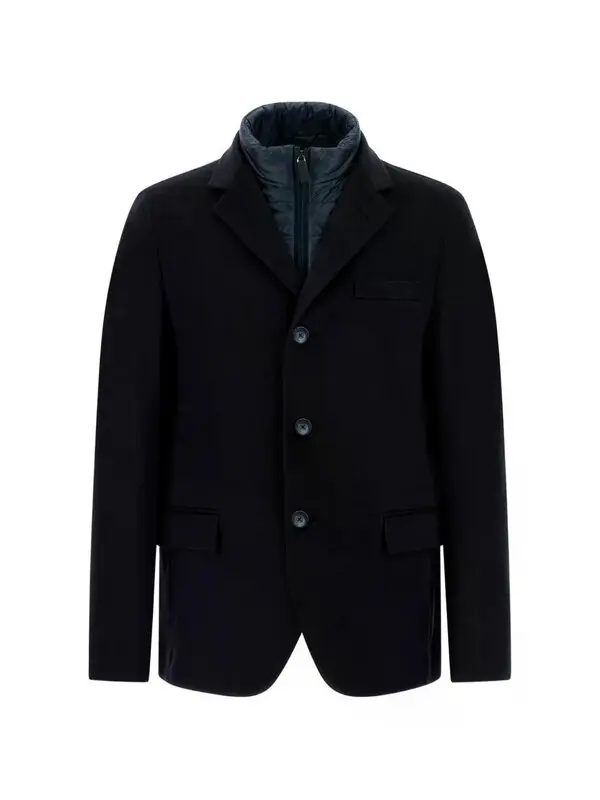 Herno Nylon Ultralight Quilted-bib Blazer