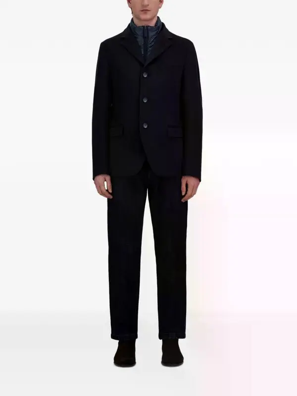 Herno Nylon Ultralight Quilted-bib Blazer