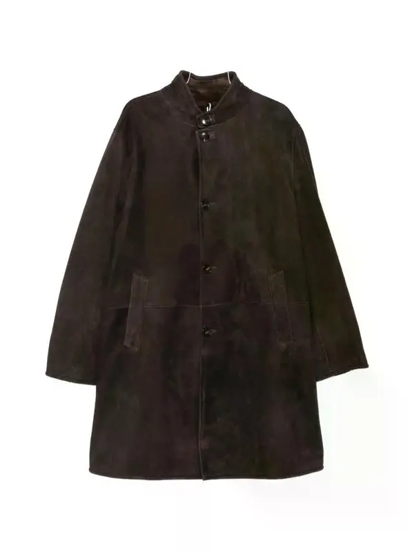 MANZONI 24 Button-fastening Shearling Coat